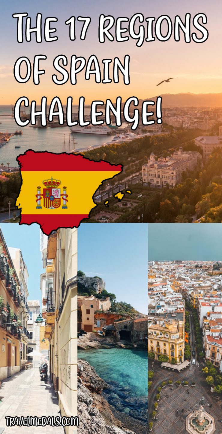 The 17 Regions of Spain Challenge – Travel Medals
